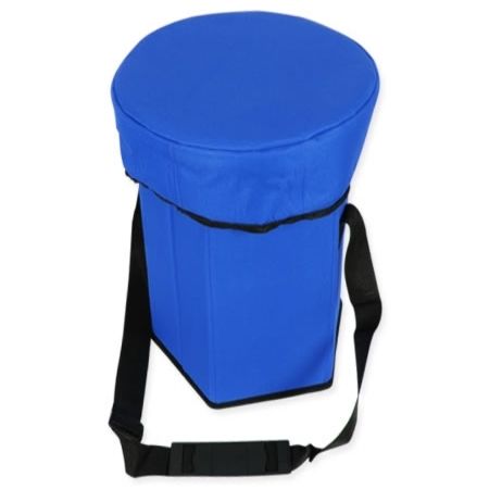 Foldable Cooler Esky & Seat - Blue