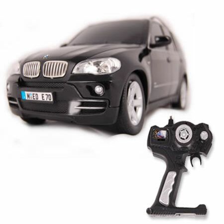 Licensed BMW X5 Remote / Radio Control RC Car 1:18 Scale - Black