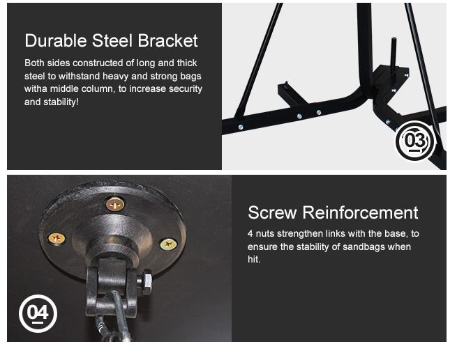 Multi Station Boxing Stand with Punching Bag/Speed ball/Floor to ...