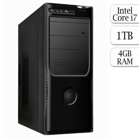 Intel Budget i7 PC Intel Core i7-3770, 4G RAM, 1000GB HDD & 1 Yr ...