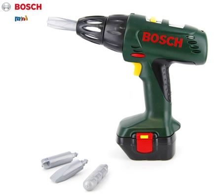 Bosch Mini Cordless Screwdriver Drill Toy