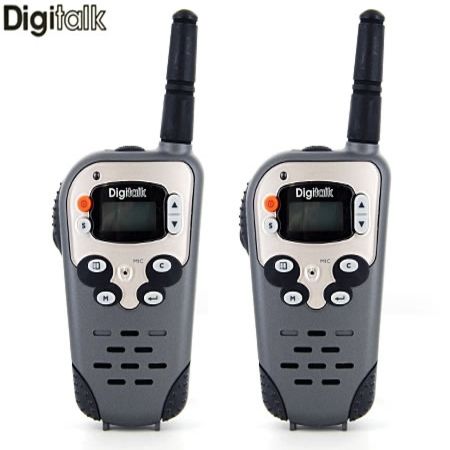Digitalk Handheld Two-Way Radio with 40 Channels