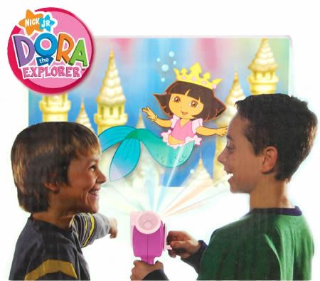 Dora the Explorer Movie Motion Projector Toy with Changeable Film ...