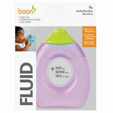Boon Baby Fluid Sippy Cup - Grape / Kiwi | Crazy Sales