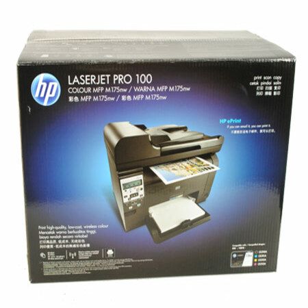 HP Laserjet Pro 100 Colour MFP M175nw /WARNA MFP M175nw Print, Scan ...