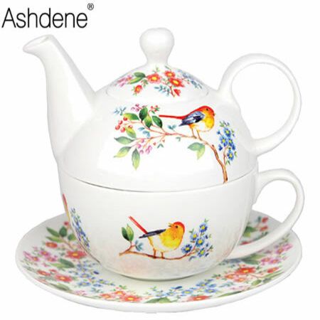 Ashdene Tea For One 4 Piece Set - Tree of Life