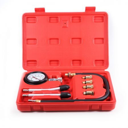 Petrol Engine Compression Tester Kit / Set For Motorcycles and ...