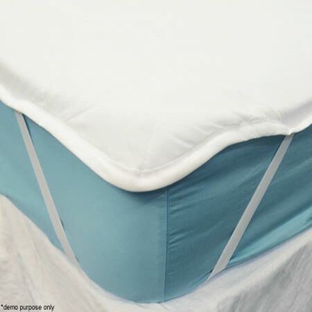 Pinnacle Elastic Strap Mattress Protector - Double | Crazy Sales