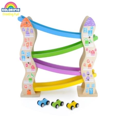 Colorific Giggles Soopa Doopa Car Slide Set