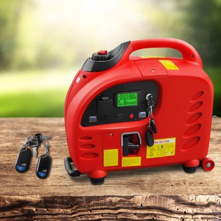 157cc 4-Stroke Engine 2.6KVA Digital Inverter Generator-Electric Start