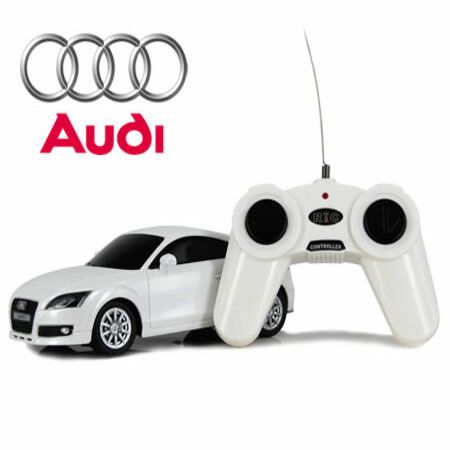 1:24 Licensed Audi TT Coupe Remote / Radio Control RC Car - WHITE