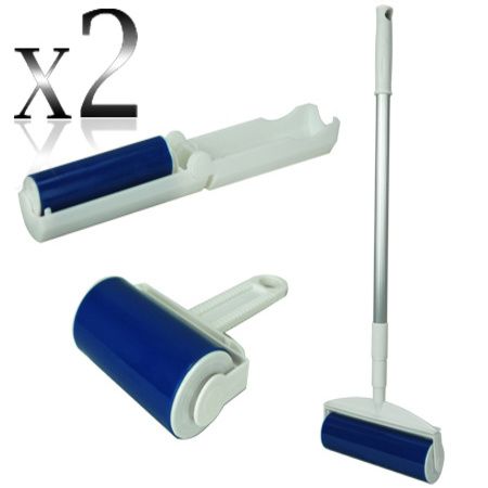 2 x Washable Lint Rollers Set