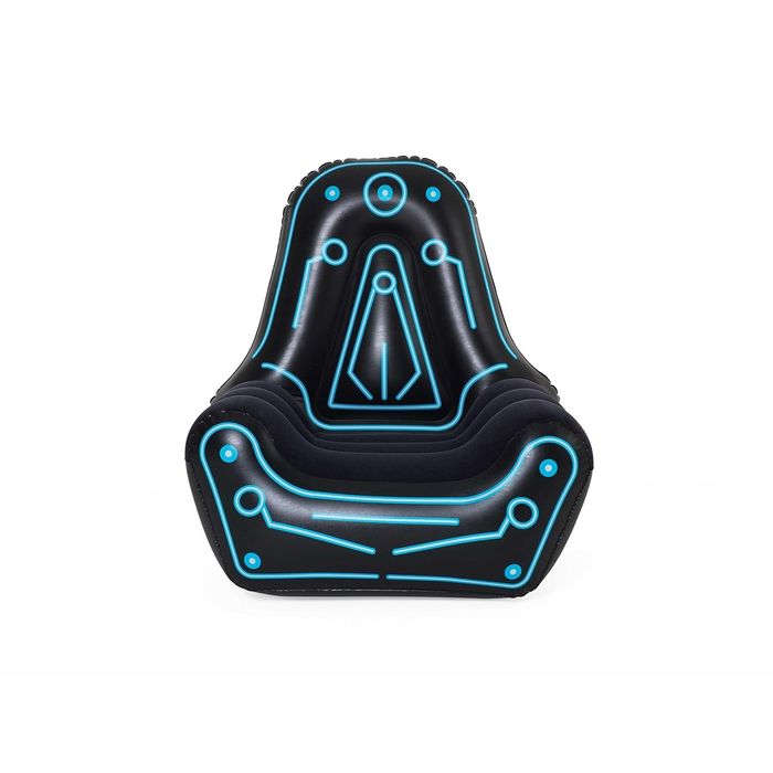 Bestway Inflatable Lounge Armchair Air Sofa Couch Camping Beach Chair ...