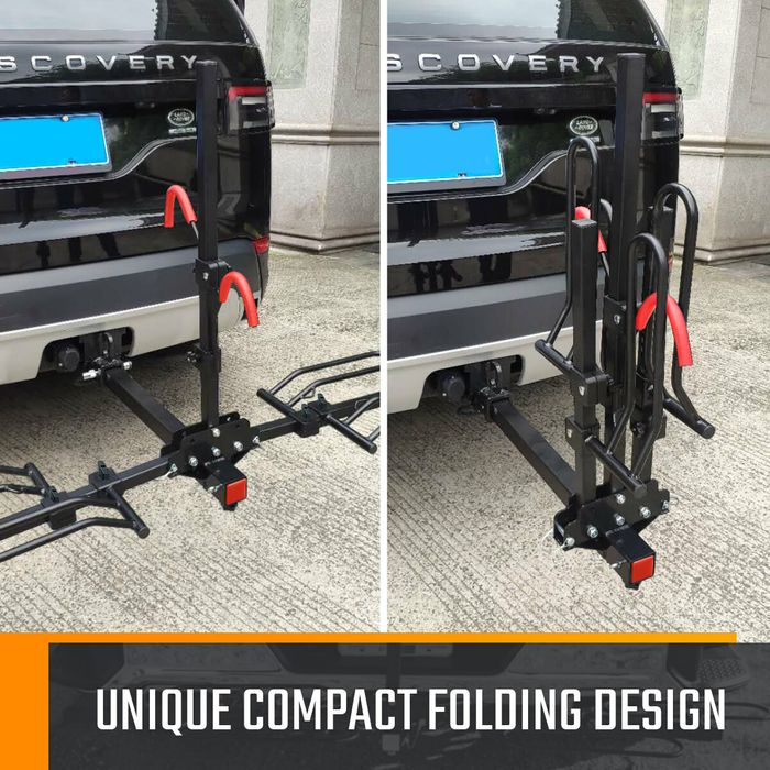 2 Bike Rack for Car SUV Bicycle Storage Carrier Holder Vehicle Rear ...