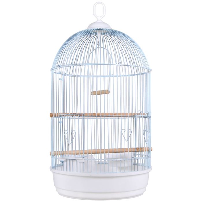 Round White Metal Bird Cage | Crazy Sales