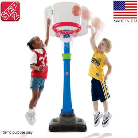 Step2 2-in1 Basketball & Football Set