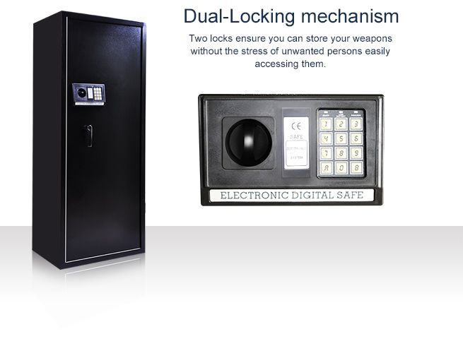 Electronic Lock Gun Safe | Crazy Sales