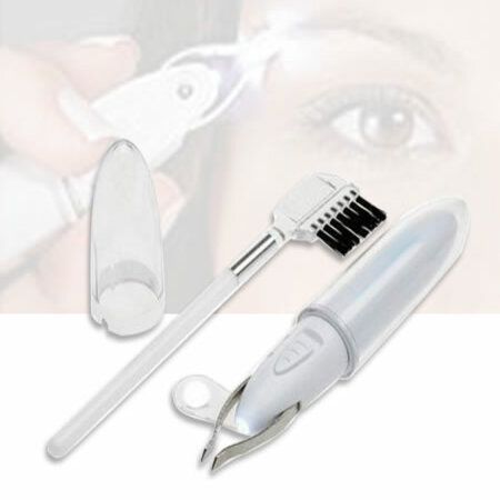 Professional Lighted Precision Eyebrow Tweezer with Built-In Magnifier ...