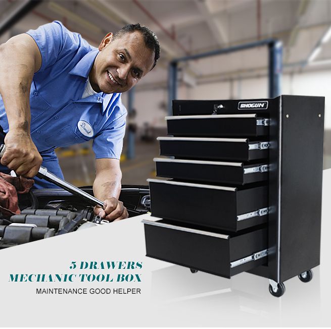 5 Drawer Mechanics Tool Box | Crazy Sales
