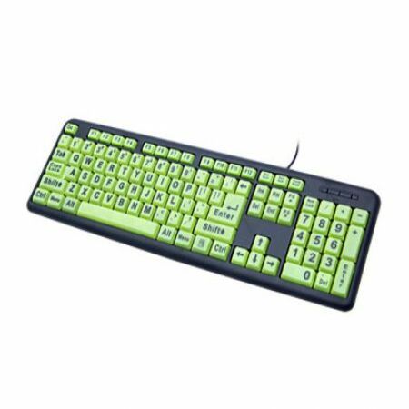 Glow In The Dark Keyboard with Jumbo Letters