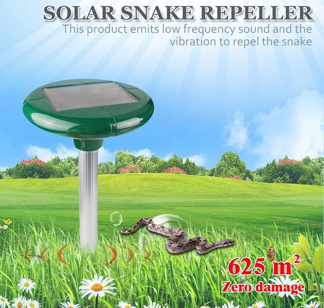 Solar Powered Snake Repellent - Set of 6 | Crazy Sales