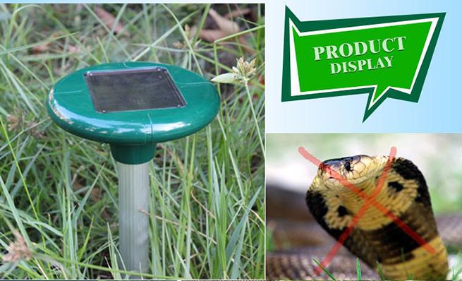 Solar Powered Snake Repellent - Set of 6 | Crazy Sales