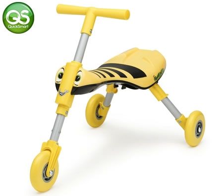Scuttle Bug Ride On Toy - Bumble Bee - Yellow/Black