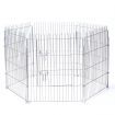 Eight Panel Pet Enclosure with Green Cover