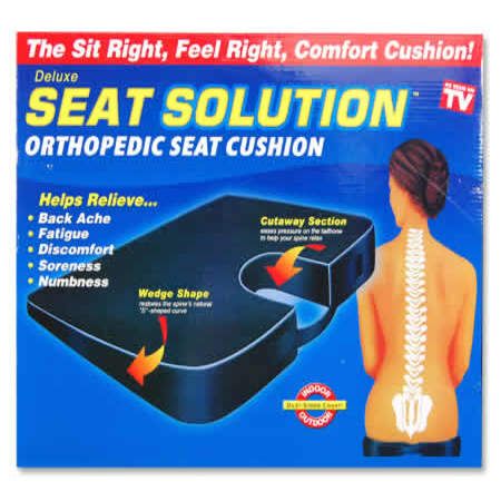 Deluxe Seat Solution Orthopedic Seat Cushion | Crazy Sales