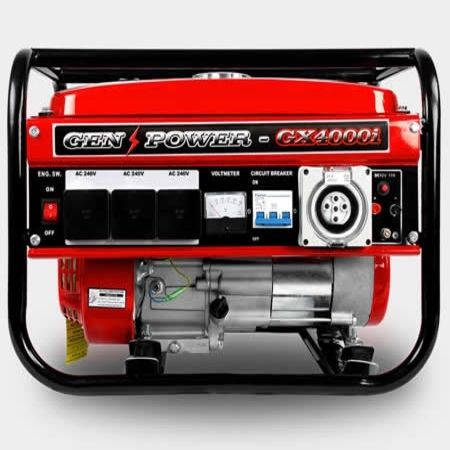 GenPower 7HP 4KVA Petrol Generator | Crazy Sales