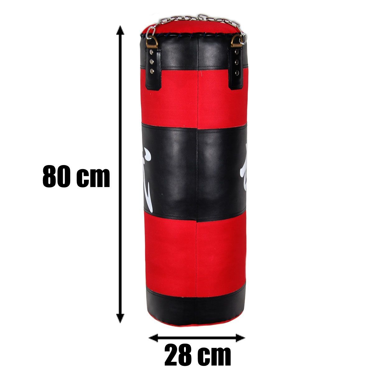 Brand New High Quality Red and Black Boxing Punching Bag - 80cm | Crazy ...