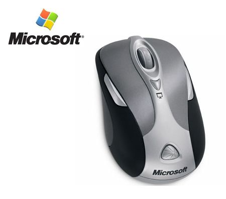 Microsoft Wireless Notebook Presenter Mouse 8000 - USB / Bluetooth ...