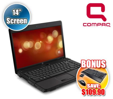 Compaq 515 (CQ515-VF589PA) 14.1" LED Notebook Laptop PC with Genuine ...