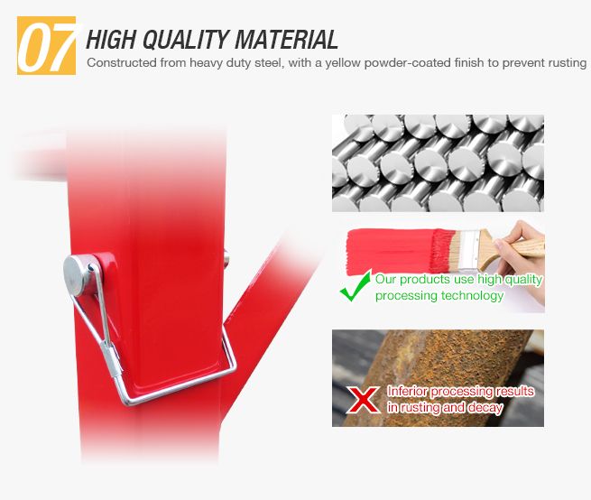 Red Safety Scaffold & Work Platform | Crazy Sales