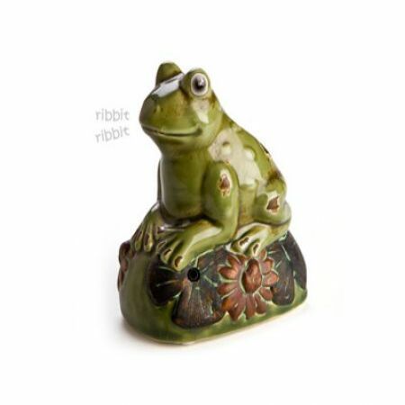Motion Activated Croaking Frog