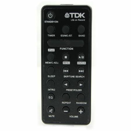 TDK Compact CD / MP3 Micro Hi-Fi System For iPod with Remote Control ...