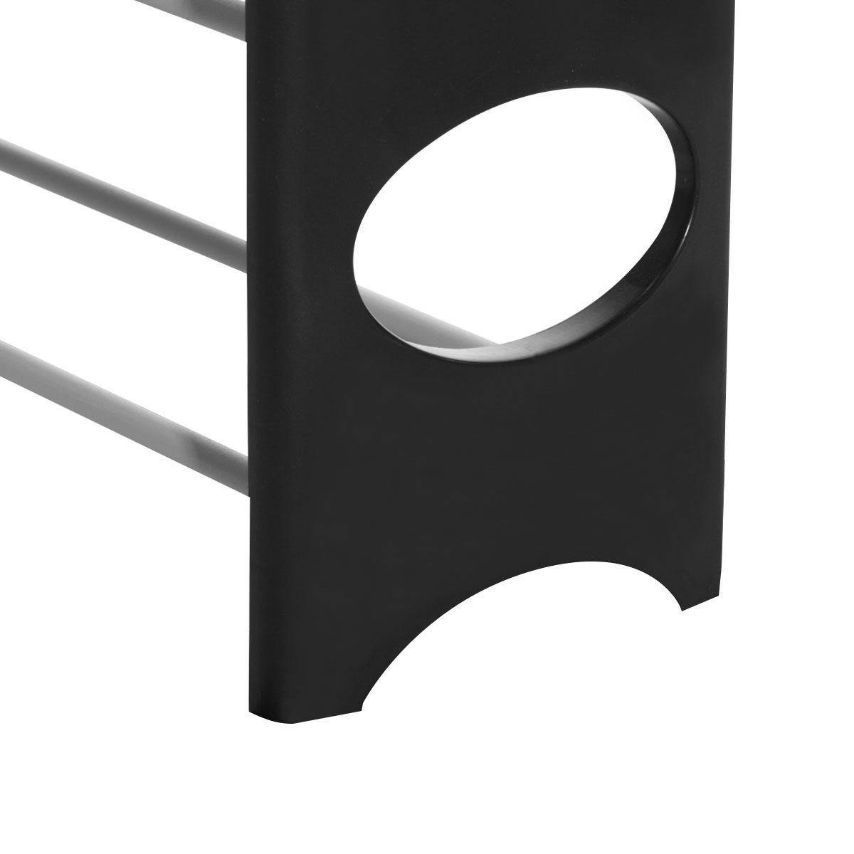 Black 50 Pair Stackable Shoe Storage Rack | Crazy Sales