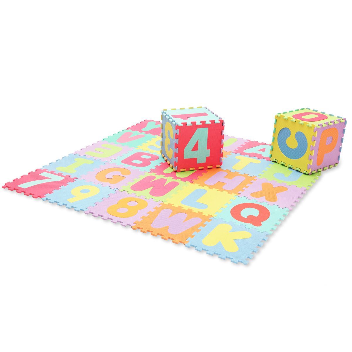 Kids Alphabet & Numbers Floor Puzzle Play Mat | Crazy Sales