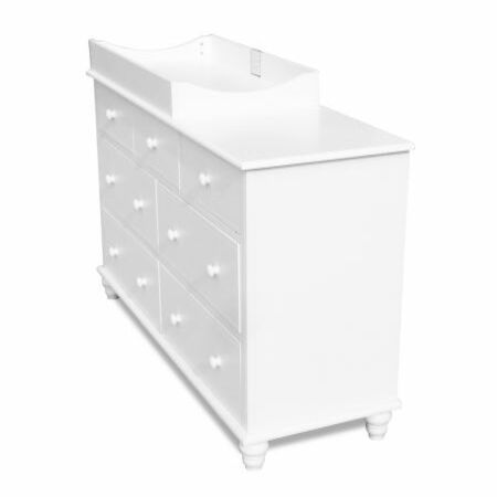 3-In-1 White Baby Cot & Baby Changing White Table Unit | Crazy Sales