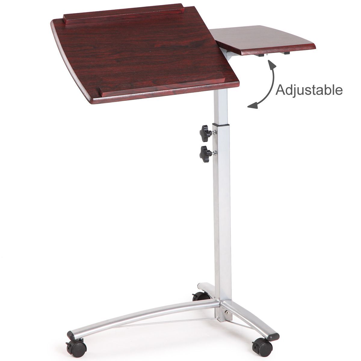 Red Walnut Laptop Table | Crazy Sales