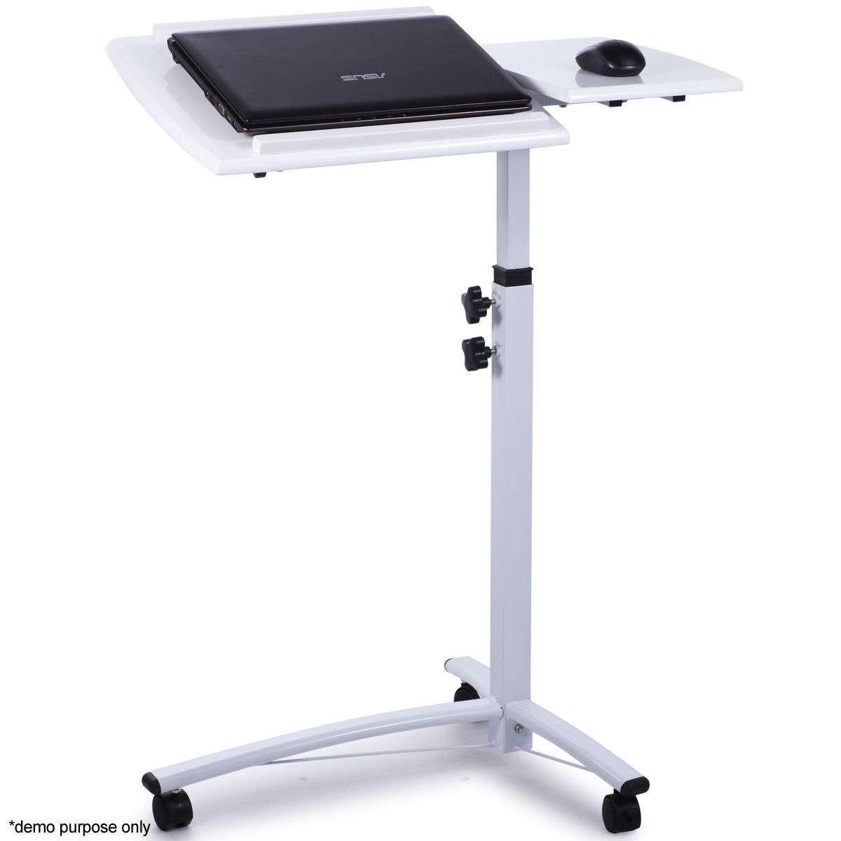 White High Gloss Laptop Table