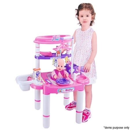 Kids Toy Nursery Play Set with Accessories