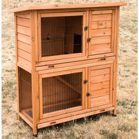 2-Storey Wooden Rabbit House