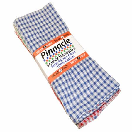 Checkered Tea Towel Value Pack