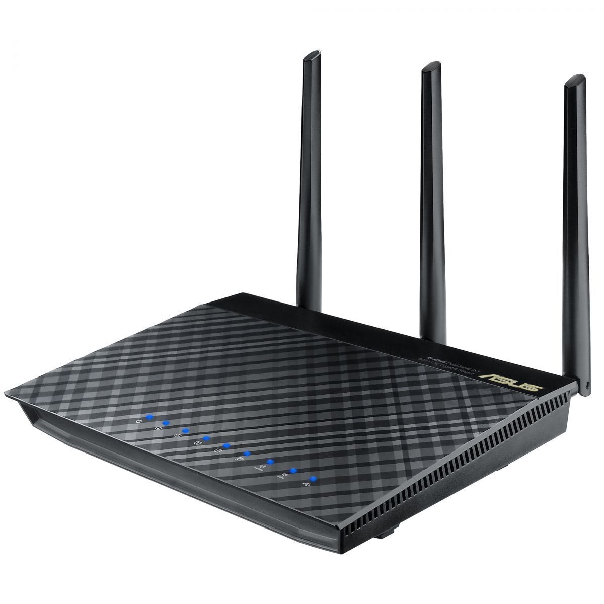 ASUS 802.11ac Dual-Band Wireles sAC1750 Gigabit Router RT-AC66U