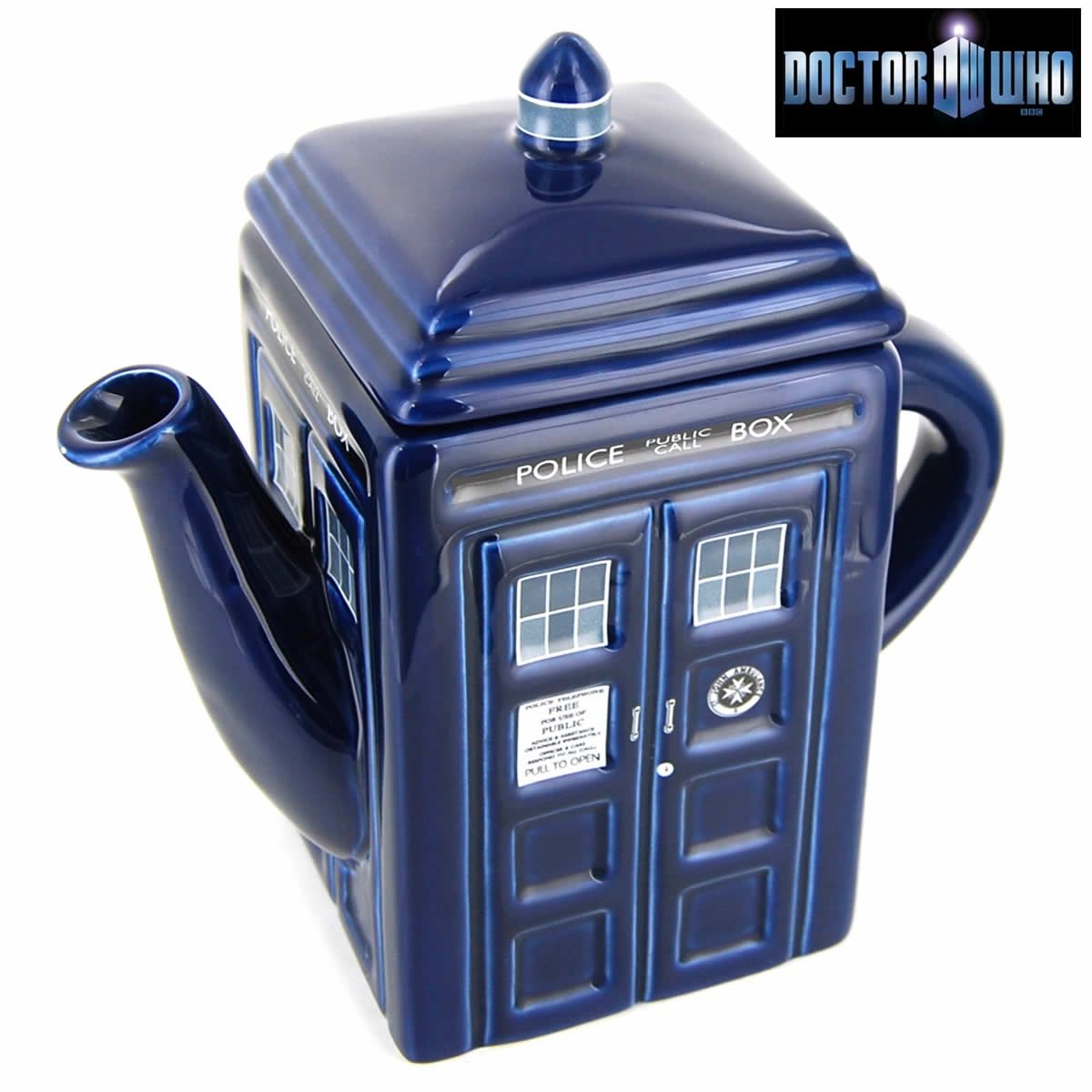 Doctor Who TARDIS Teapot