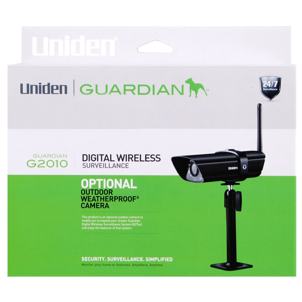 Uniden Digital Wireless Surveillance System Weatherproof Camera | Crazy ...
