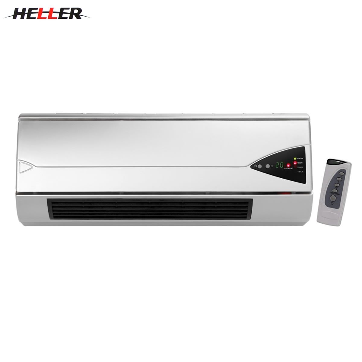 Heller 2000W Ceramic Wall Heater w/LED Display