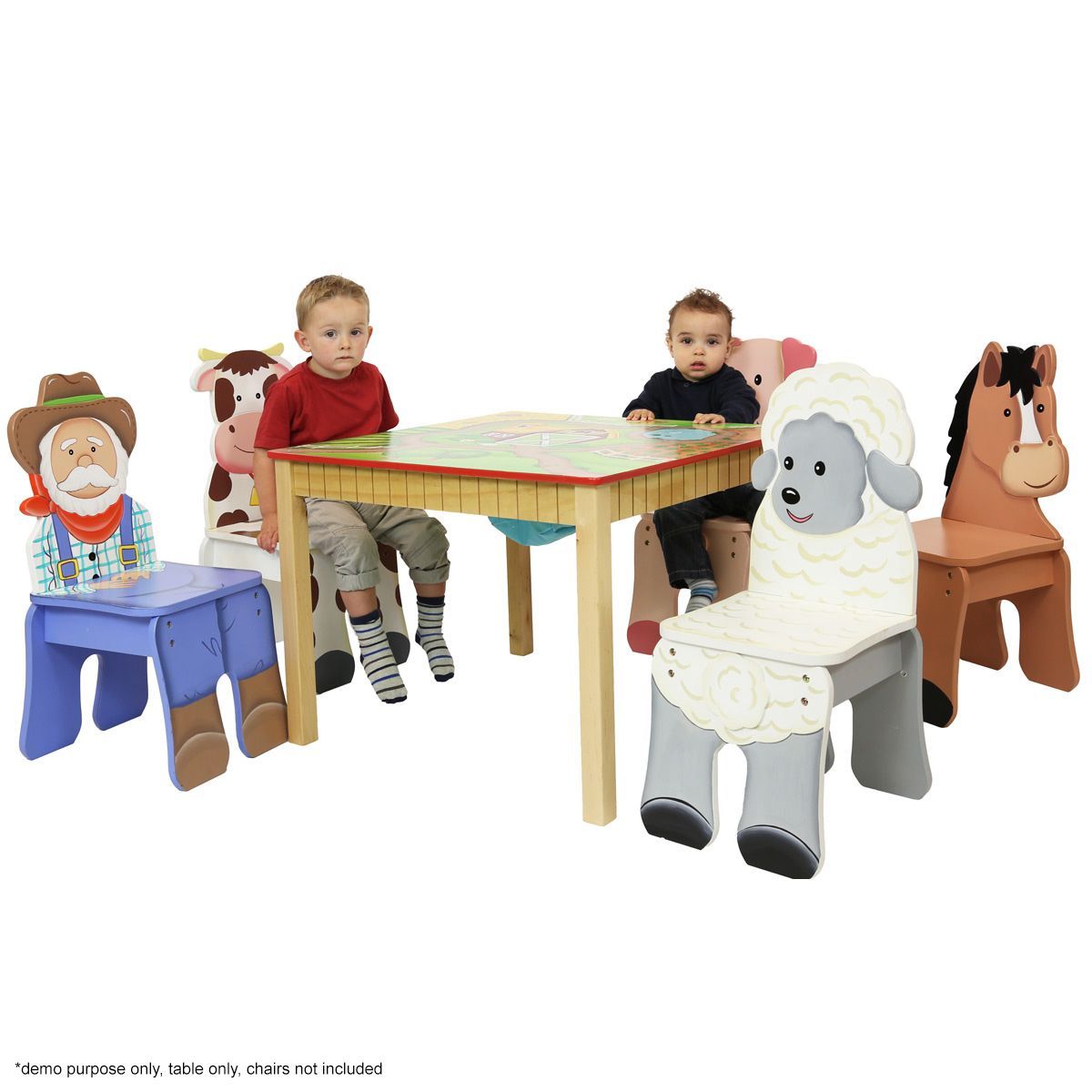Teamson Happy Farm Kids Table