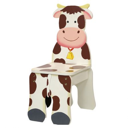 Teamson Happy Farm Kids Chair - Cow